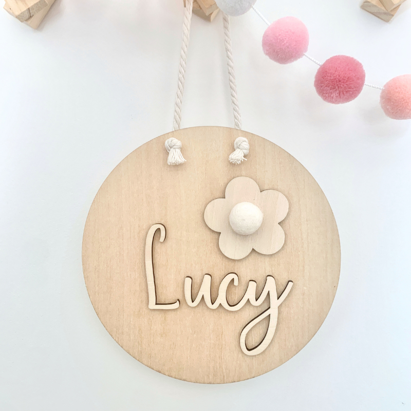 Children's Name Signs - Personalised Door Signs - Made in NZ – Gelli ...